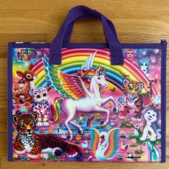 Lisa Frank | Toys | Lisa Frank 26 Unicorn Pegasus Trifold Portfolio ...